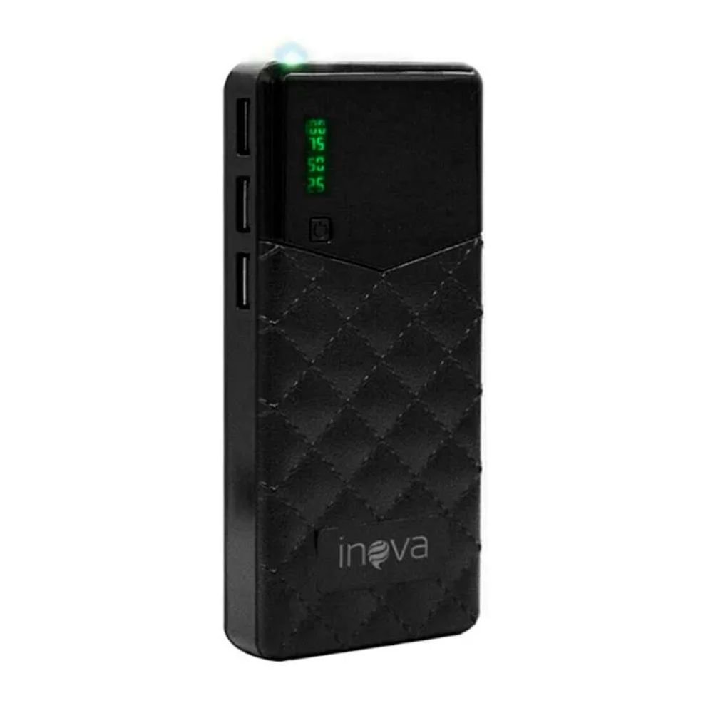 Carregador Power Bank 10000mah Preto - Inova | MadeiraMadeira