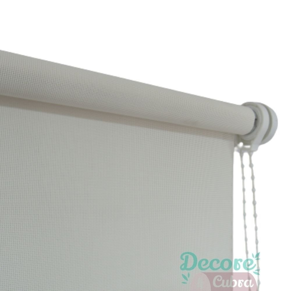 Persiana Rolo Tela Solar Off-White 1,20larg X 1,60alt Branca ...