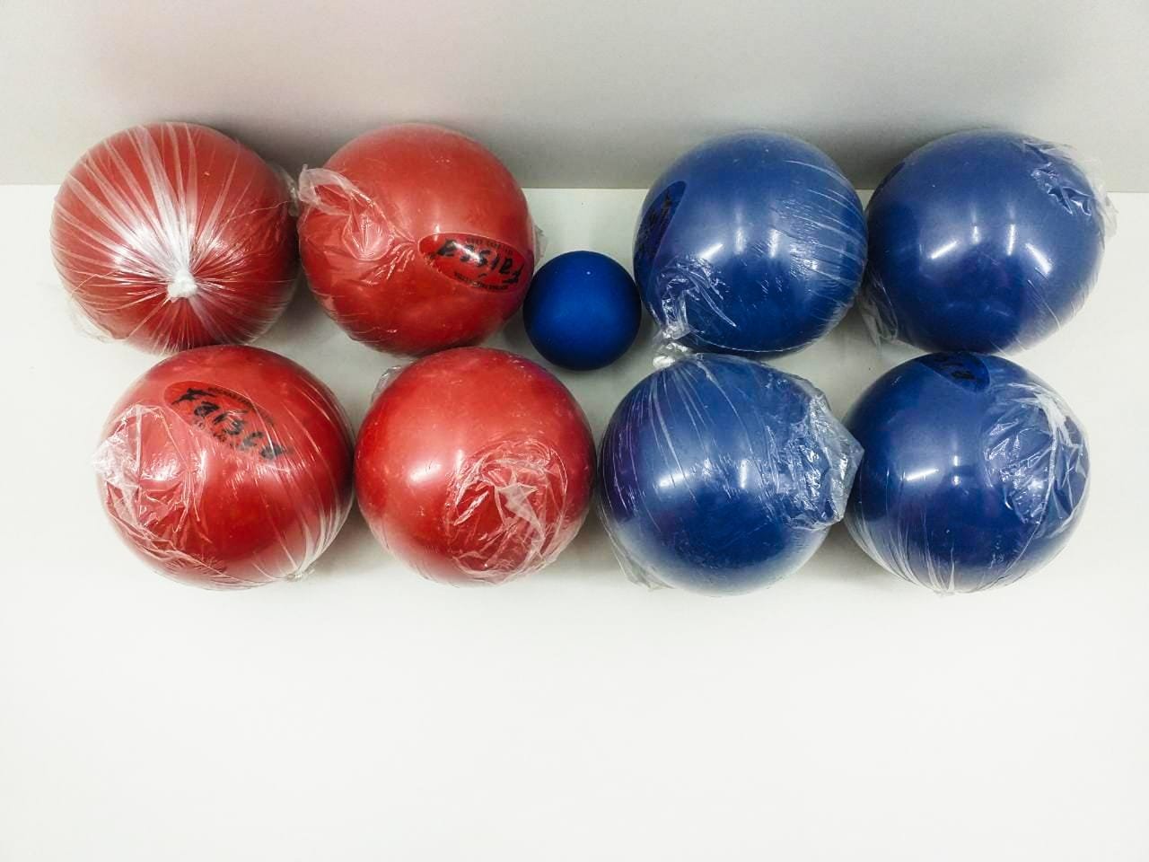 Jogo De Bocha Bola De Massa Faísca Tradicional C 8 Bolas + Balin 1 ...