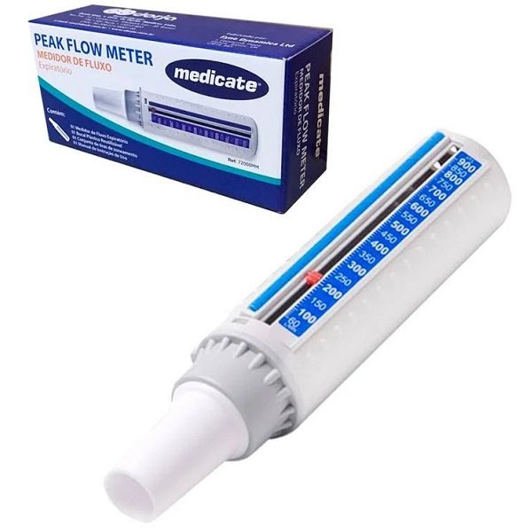Medidor de Pico de Fluxo Expiratório Peak FLOW Medicate | MadeiraMadeira