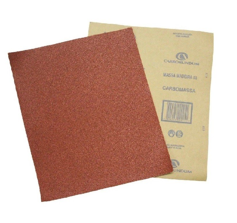 Lixa Madeira Folha Com 50un Car01 Carborundum - 180 | MadeiraMadeira