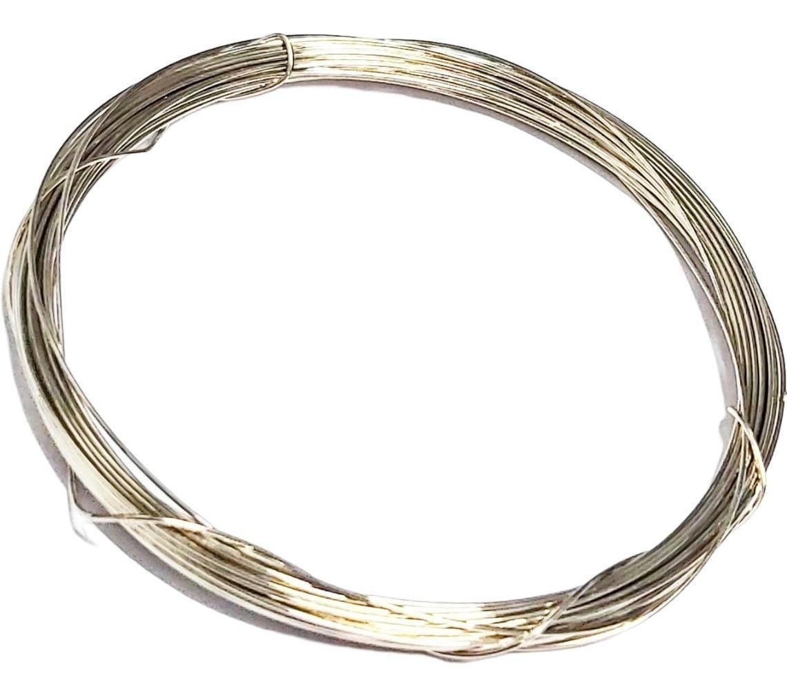 Solda Prata Ov 45% | Fio 0,50mm | 10g | Óculos e Bijuteria | MadeiraMadeira