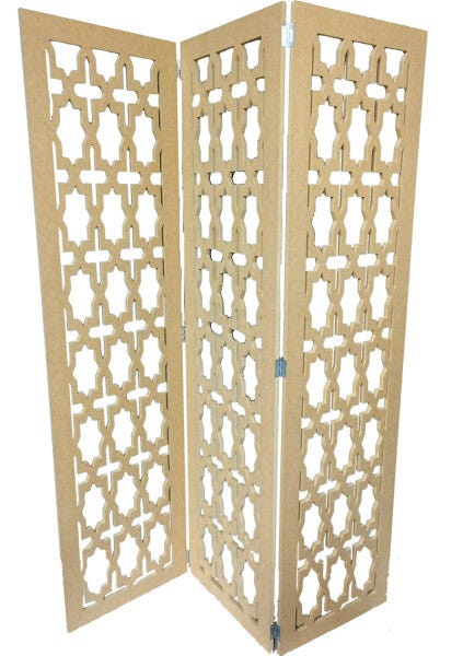 Biombo Vazado MDF Cairo | MadeiraMadeira