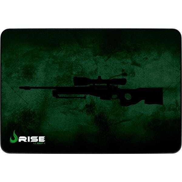 Mousepad Gamer Rise Mode Sniper, Speed, Grande (420x290mm) Com Borda ...