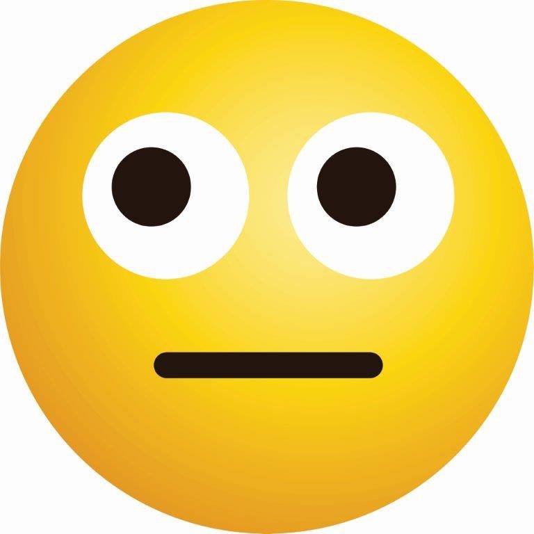 Adesivo de Parede Emoji Sem Jeito | MadeiraMadeira