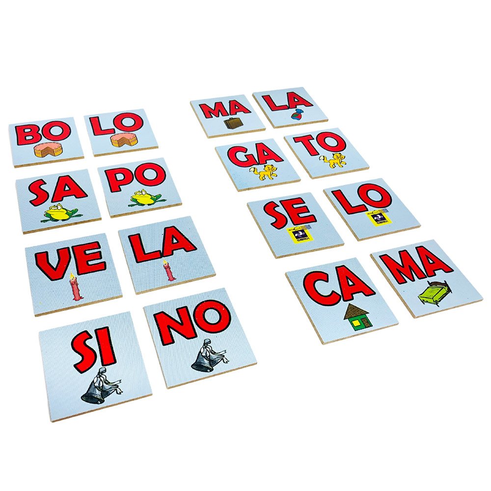 Jogo Educativo da Memória de Sílabas Alfabetização Infantil ...