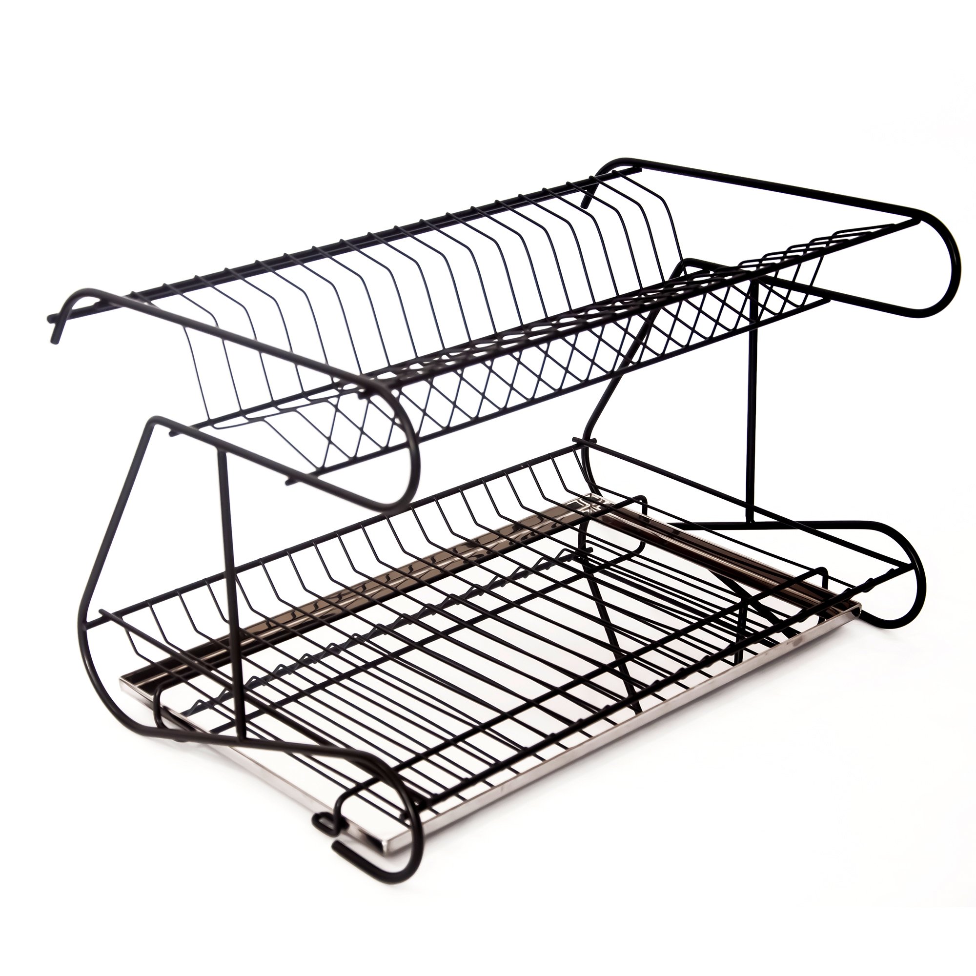 Escorredor Euro Preto Jomer 2449 | MadeiraMadeira