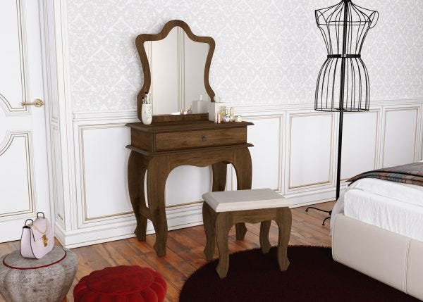 Penteadeira Baby 7200 Luxo JB Canela – JB Bechara | MadeiraMadeira