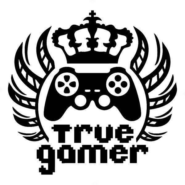 Adesivo 75x73cm - True Gamer | MadeiraMadeira