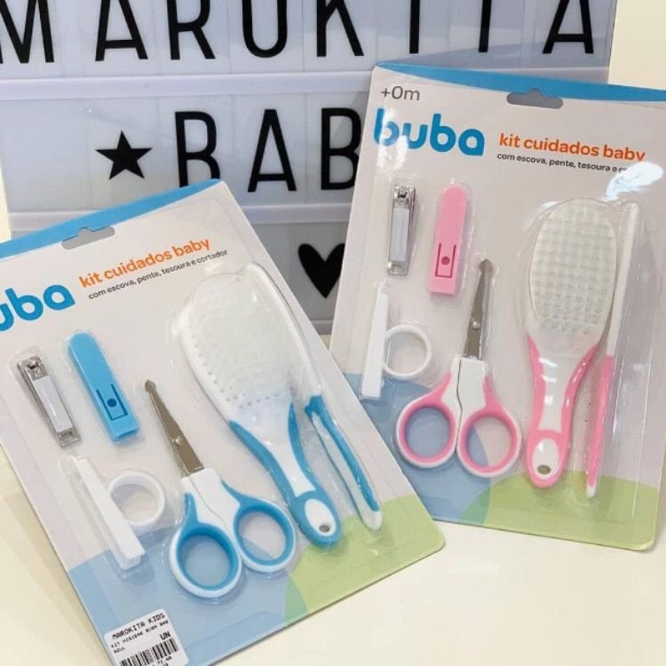 Kit Cuidados - Buba Baby 5239 Rosa UN | MadeiraMadeira