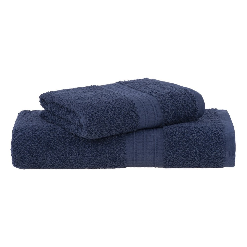 Jogo Toalhas Banhão Buddemeyer 2p Frape Azul 1291 | MadeiraMadeira