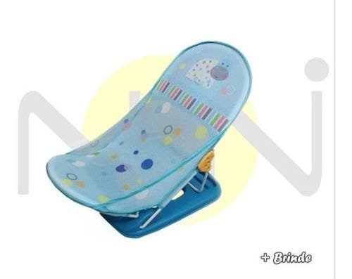 Cadeira De Banho Para Bebe Funny Azul Color Baby Cb | MadeiraMadeira