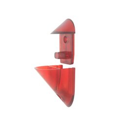 Suporte Colorato Gds Vermelho 6 Unidades | MadeiraMadeira