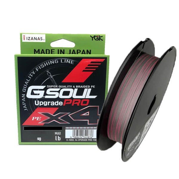 Linha Multifilamento YGK G-Soul Upgrade X4 Pro 300m - 25lb | MadeiraMadeira