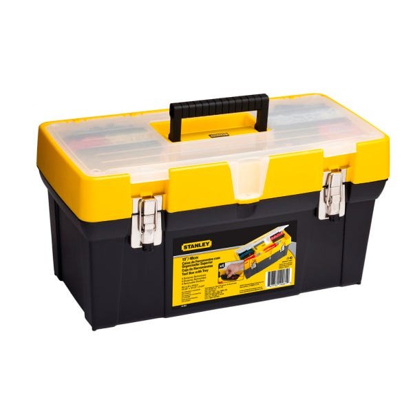 Caixa de Ferramentas Stanley 19 C/Organizador | MadeiraMadeira