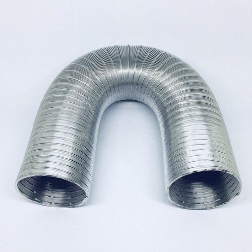 Chamine + Tubo Aluminio para Aquecedor a Gas 90Mm 1,5Mts Kit ...