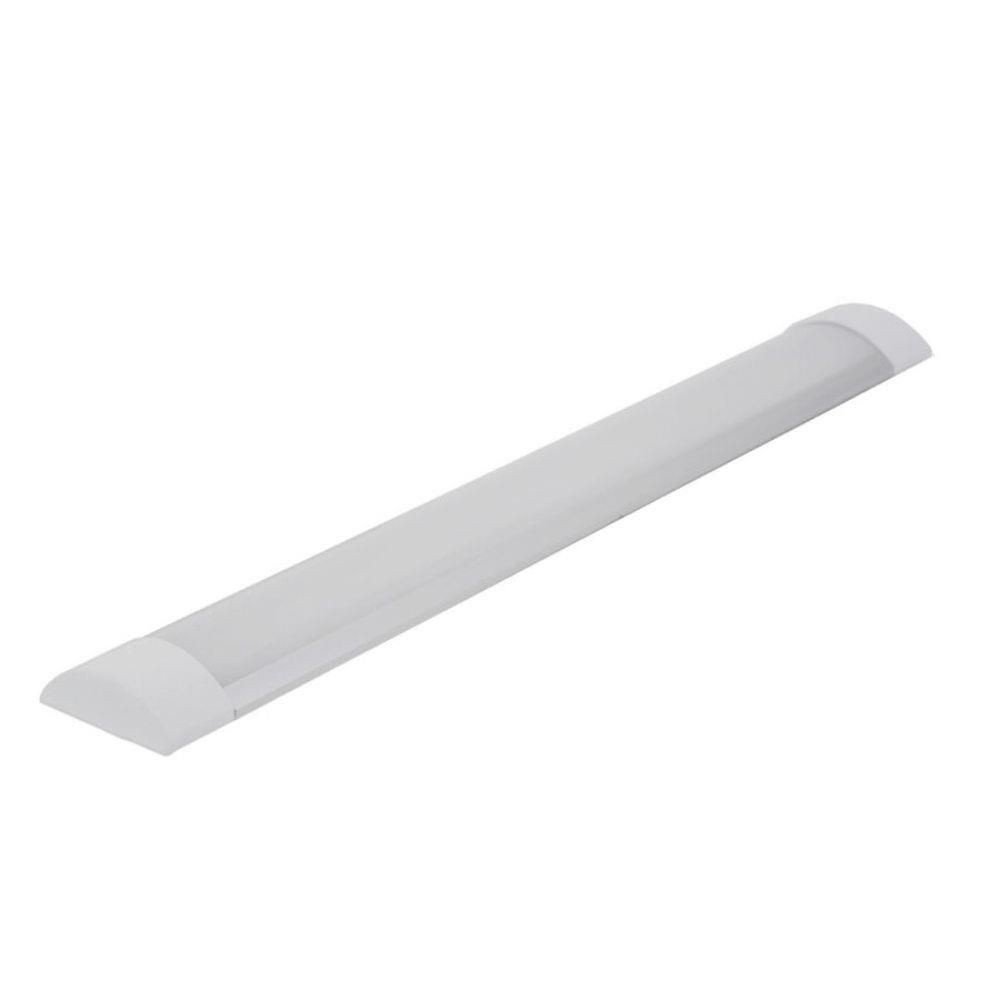 Luminária Calha Linear Sobrepor 120cm 40W 6500K LUXNOW Luminária Calha ...