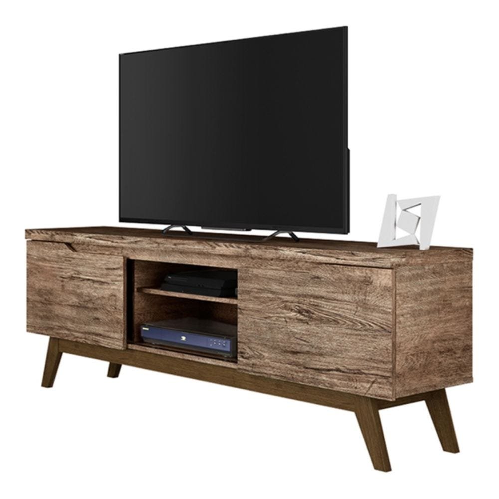 Rack para TV até 60 Polegadas Arizona Naturale Wengue Linea Brasil ...