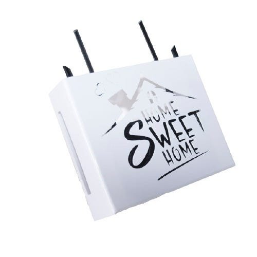 Suporte de Parede para Roteador Modem Organizador | MadeiraMadeira