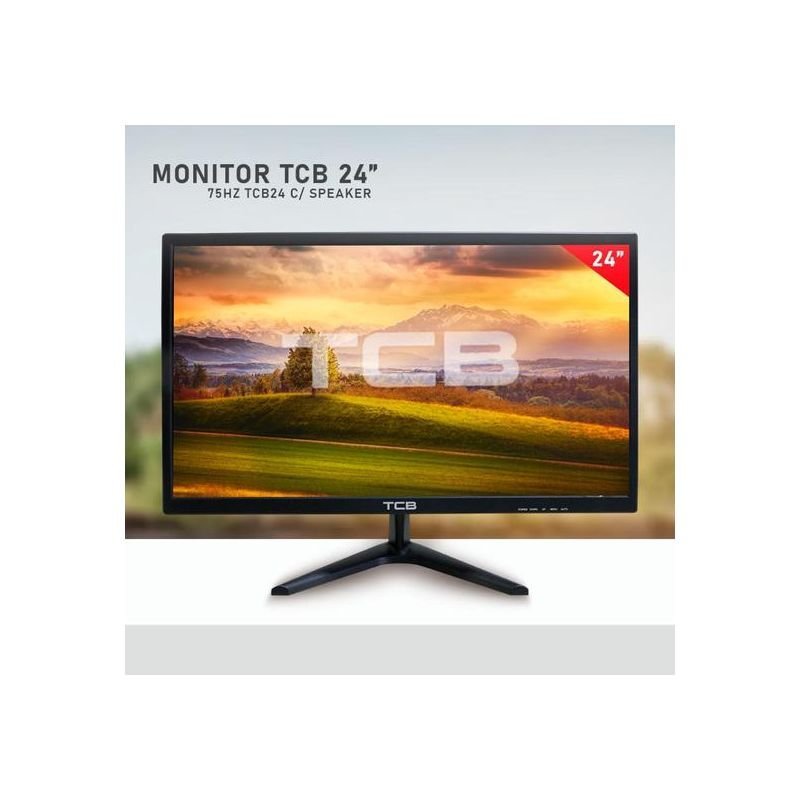 Monitor Led 24 com Alto-falantes Integrados. Entradas Hdmi/vga - Modelo ...
