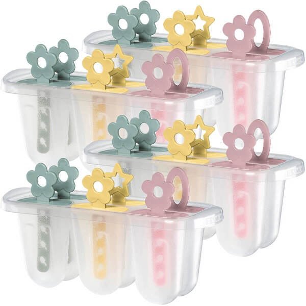 Kit 4 Formas Para Sorvete de Palito Picolés Picoleteiras Geladinhos ...