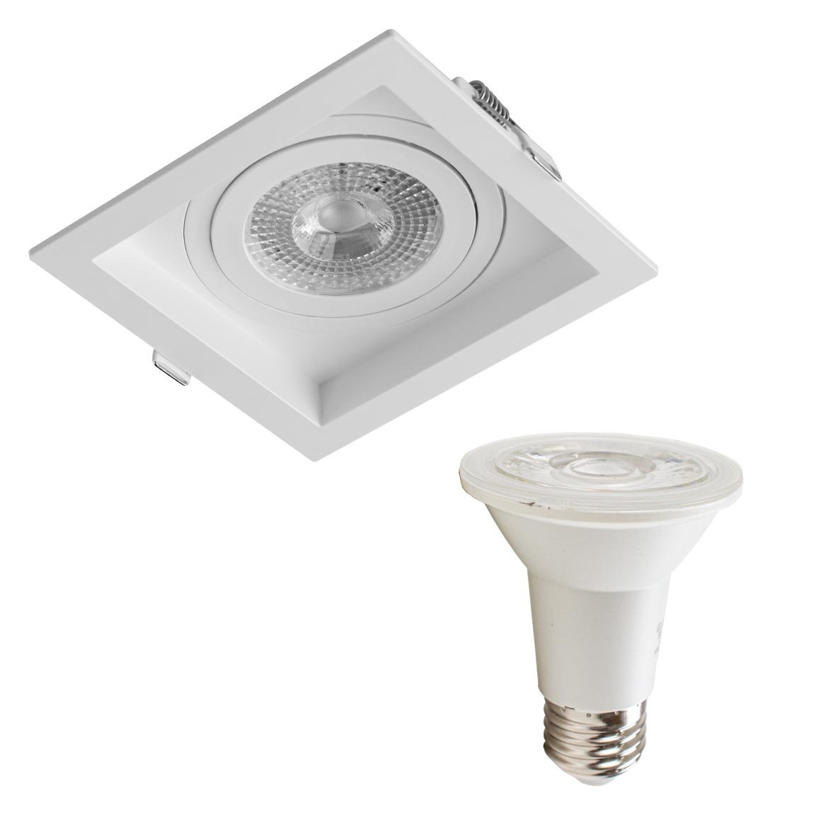 Spot Embutido Click Save Energy + LED Par20 St1996 | MadeiraMadeira