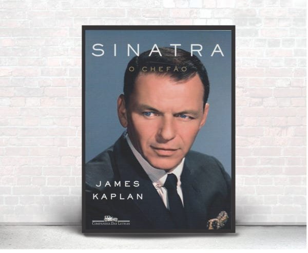 Quadro Decorativo Poste Frank Sinatra O Chefão Classico | MadeiraMadeira