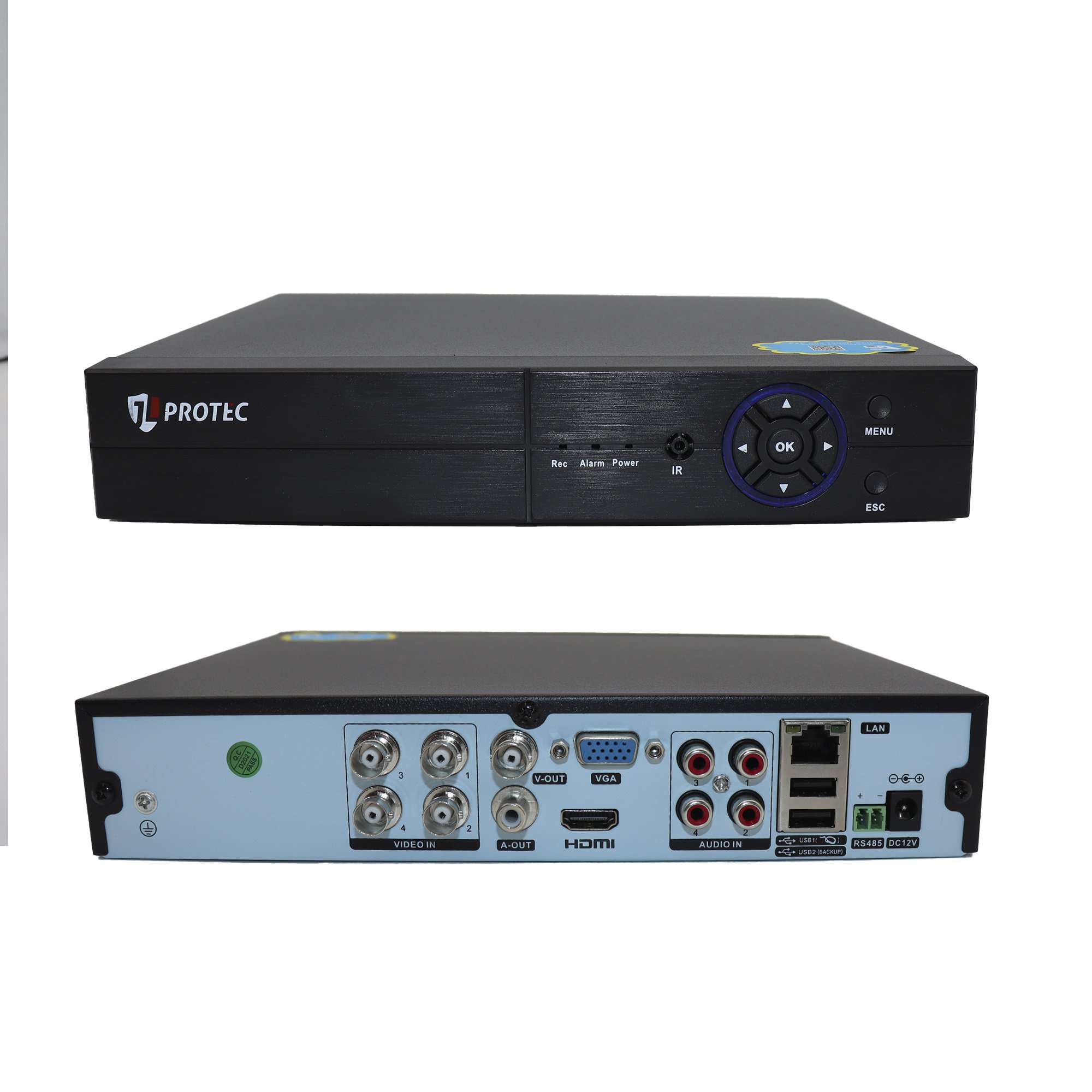 DVR Stand Alone 4 Canais Full HD Jortan 5 em 1 | MadeiraMadeira