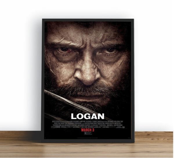 Quadro Decorativo Poste Wolverine Logan Classico | MadeiraMadeira