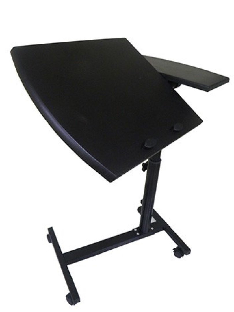 Mesa Para Notebook Articulavel Dobravel Com Rodinha Multiuso Retratil