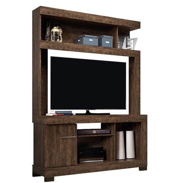 Estante David para TV até 50 Polegadas Diversas Cores Ool Cacau | MadeiraMadeira