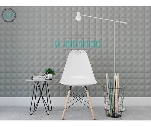 Placas Pvc Paredes Internas/ Externas 3d Ilove3d Prisma 5m² ...