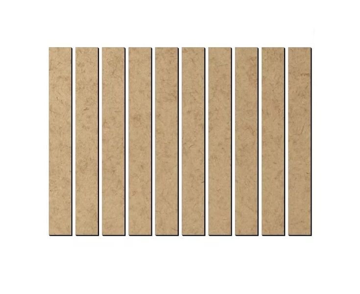 Shiplap 11cm Mdf (12 Ripas 90cm) | MadeiraMadeira