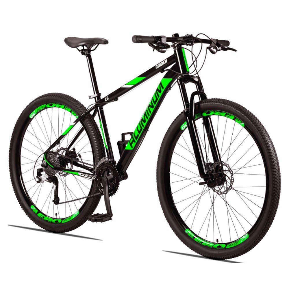 Bicicleta Aro 29 Quadro 17 Alumínio 27 Marchas Freio Disco Mecânico ...