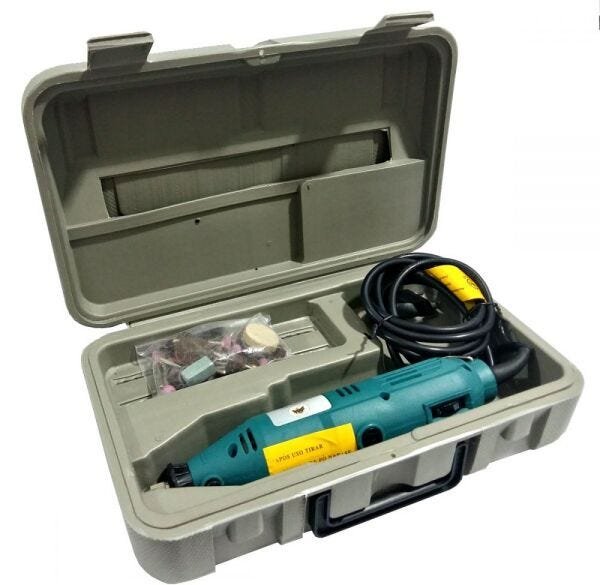 Kit Micro Retifica 220v 40 Peças 250w | MadeiraMadeira