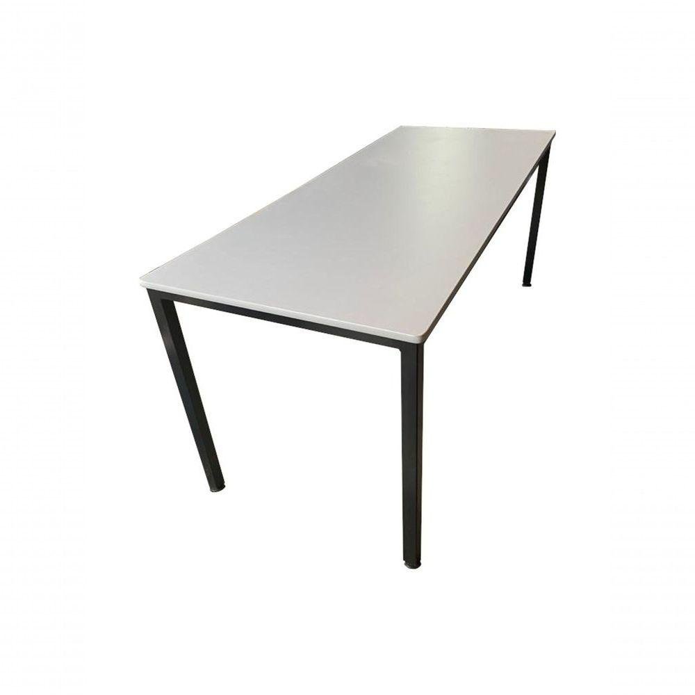 Mesa Para Refeitório Para 06 Lugares Linha Rossi Cinza | MadeiraMadeira