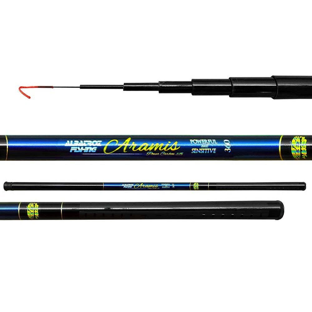 Kit 2 Varas Telescópicas Aramis 2,70mts + 4,00mts - Albatroz ...