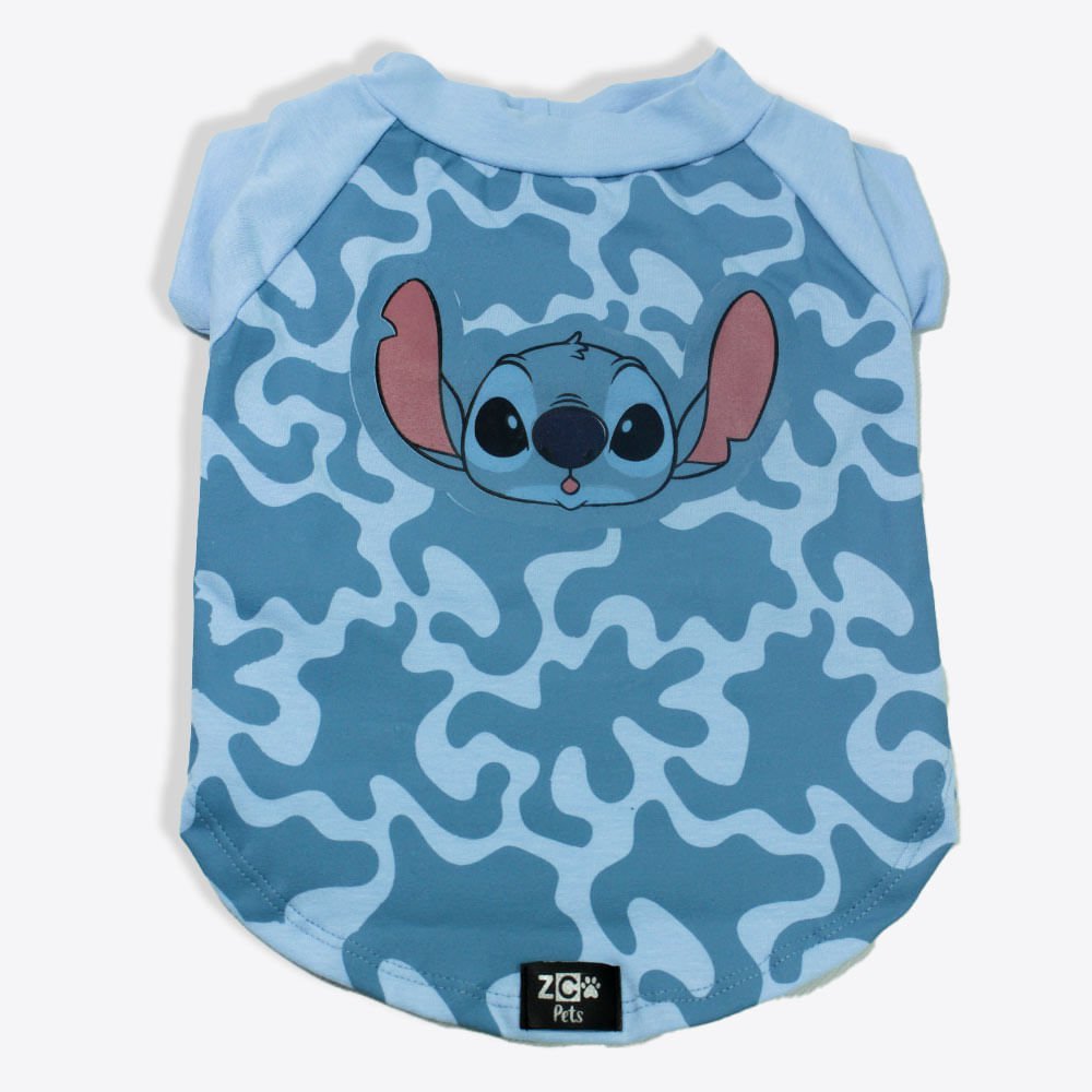 Camiseta Zc Pets Stitch Curioso - Disney Gg | MadeiraMadeira