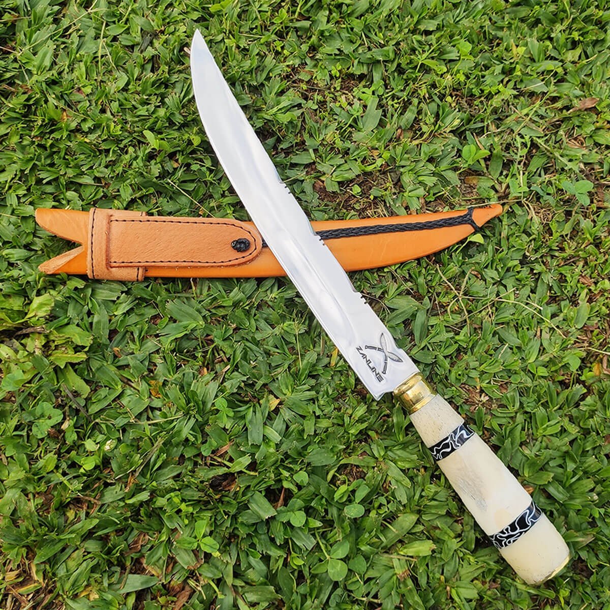 Faca Estilo Chef Nusret Gökçe 3mm Salt Bae Churrasco Artesanal 10' Aço ...