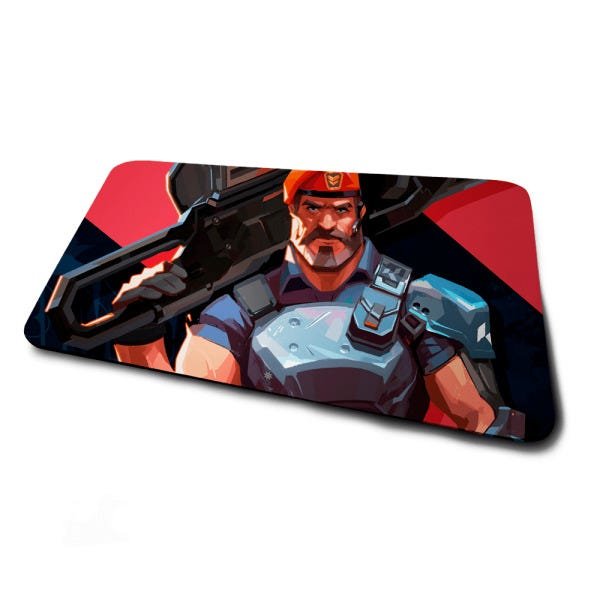 Mouse Pad Gamer Valorant Brimstone - 70cm x 35cm | MadeiraMadeira