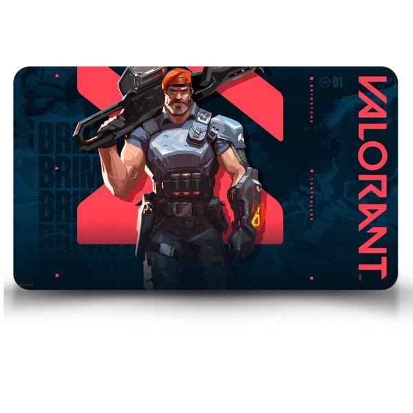 Mouse Pad Gamer Valorant Brimstone - 70cm x 35cm | MadeiraMadeira