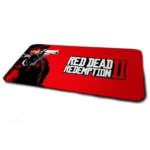Mouse Pad Gamer Read Dead Redemption 2 Gun - 70cm x 35cm | MadeiraMadeira