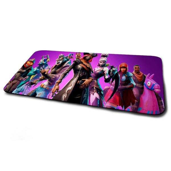 Mouse Pad Gamer Fortnite Skins - 90cm x 35cm | MadeiraMadeira
