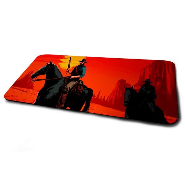 Mouse Pad Gamer Read Dead Redemption 2 Cavalo - 90cm x 35cm ...
