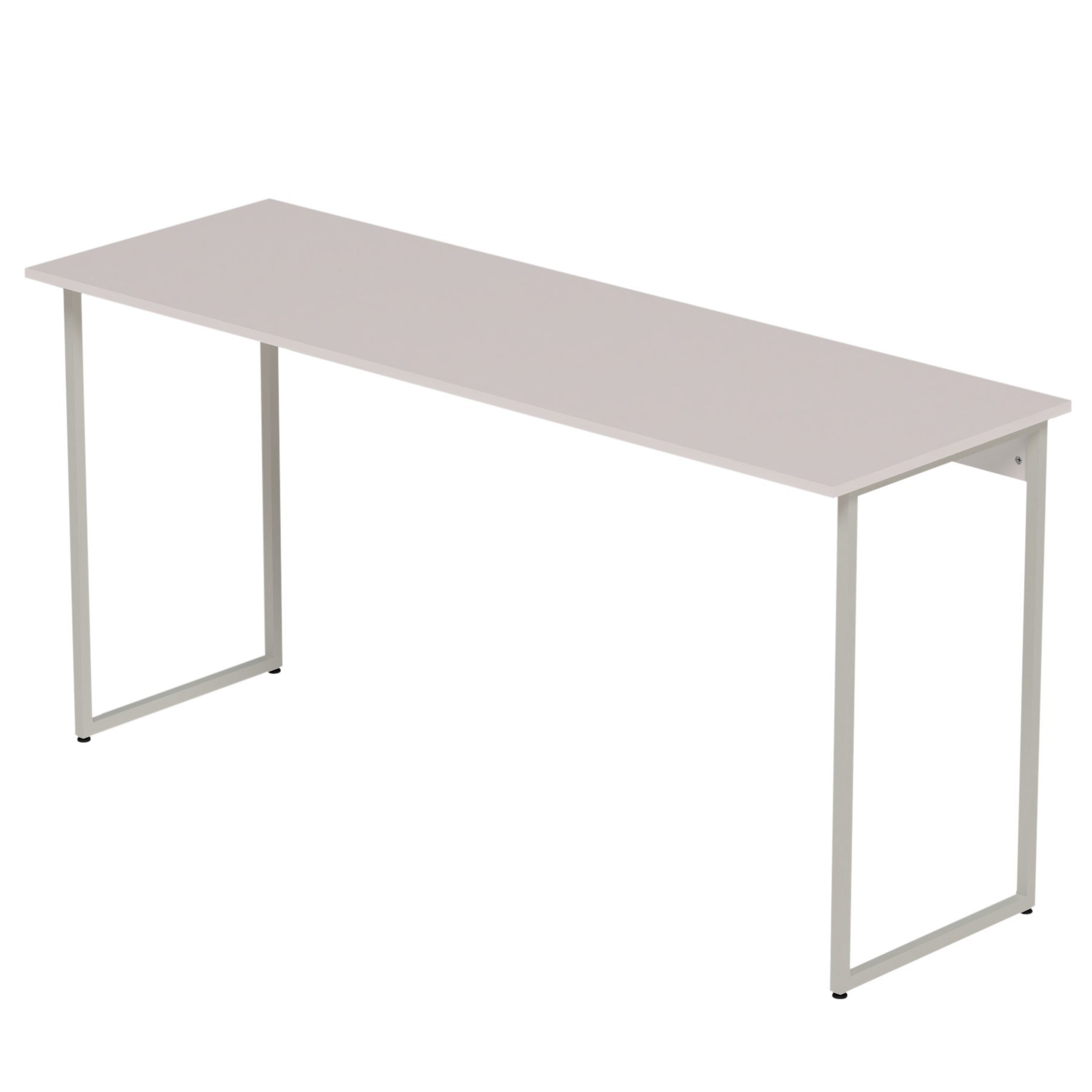 Escrivaninha Reta, Estilo Industrial | Champagne Off White - Argila ...