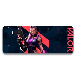 Mouse Pad Gamer Valorant Reyna - 90cm x 35cm | MadeiraMadeira