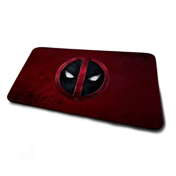 Mouse Pad Gamer Deadpool Logo - 90cm x 35cm | MadeiraMadeira