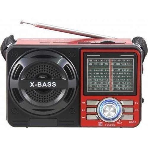 Rádio Retrô Altomex A-1088T USB, Sd, Am/Fm e Lanterna | MadeiraMadeira