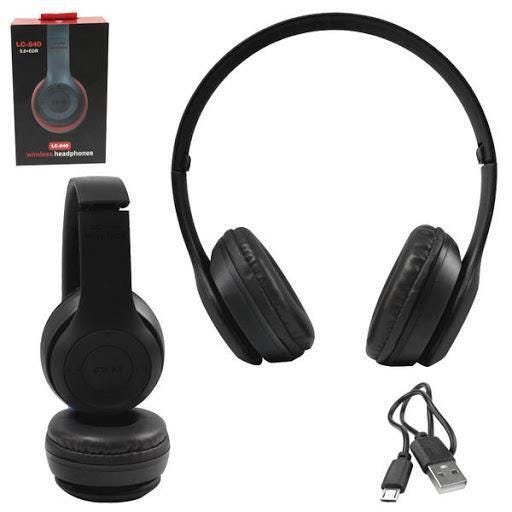 Fone de Ouvido Bluetooth Wireless Xtrad Lc-840 Preto | MadeiraMadeira