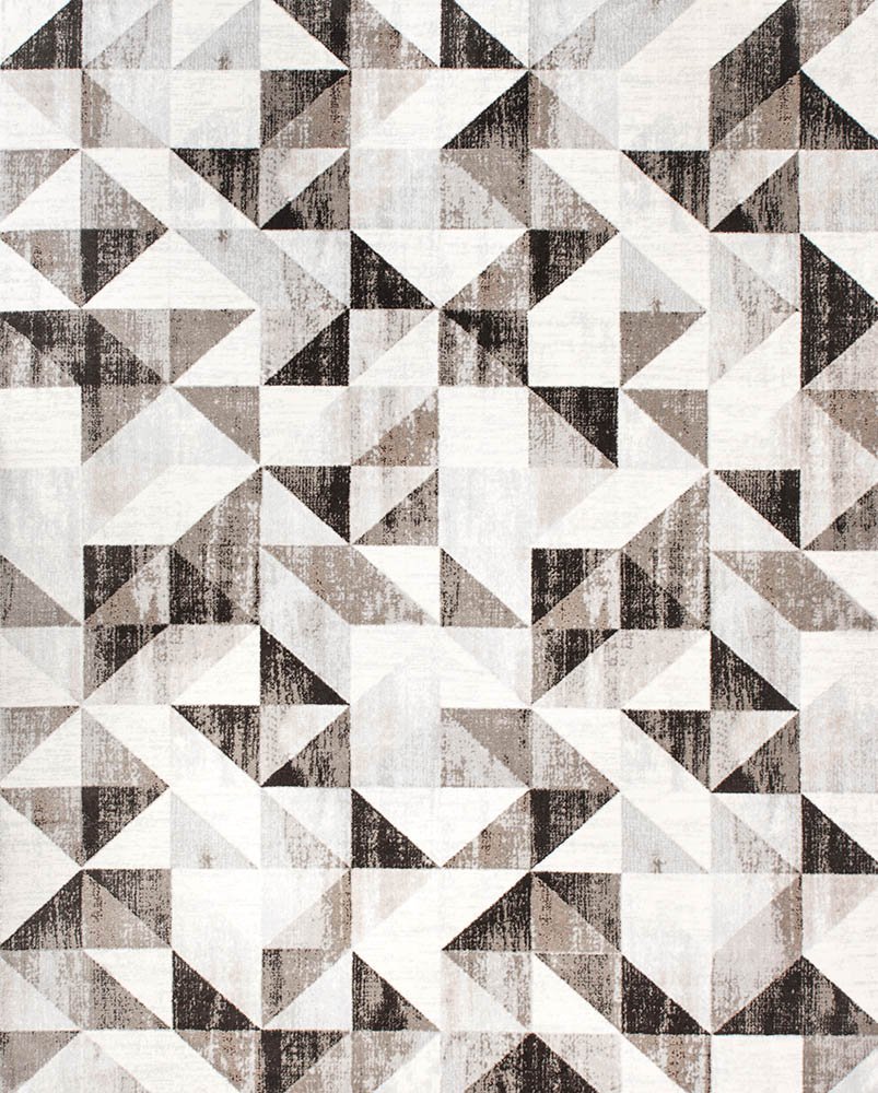 TAPETE EDAN TEX CONDOR 05 CREAM/ANTHRACITE 1,40X2,00m | MadeiraMadeira